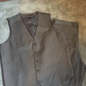 Perry Ellis | Suits & Blazers | Mens Perry Ellis Vest And Pant Set Size ...